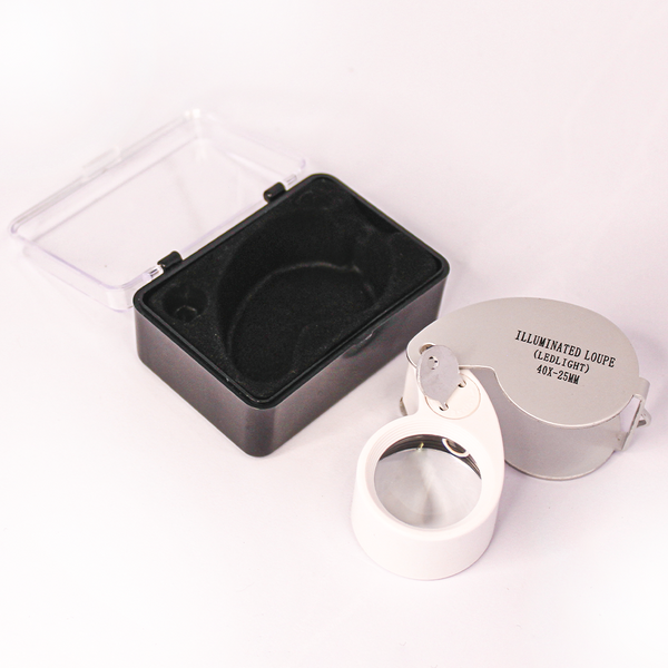 All-Metal Magnifier (LED Currency Detecting/Jewellery Identifying Type ...