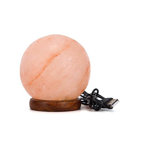 Himalayan USB Ball Salt Lamp – greensquareshop